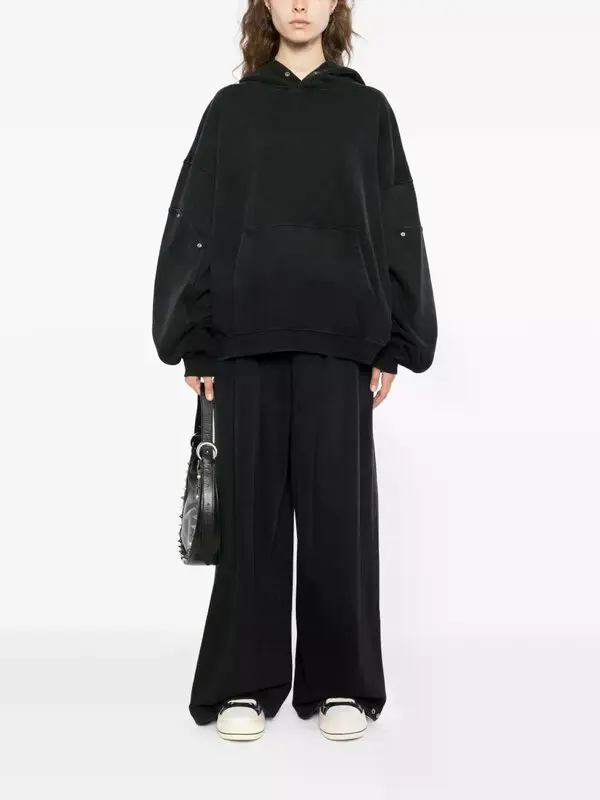 TEAM WANG DESIGN Washed Effect Hoodie