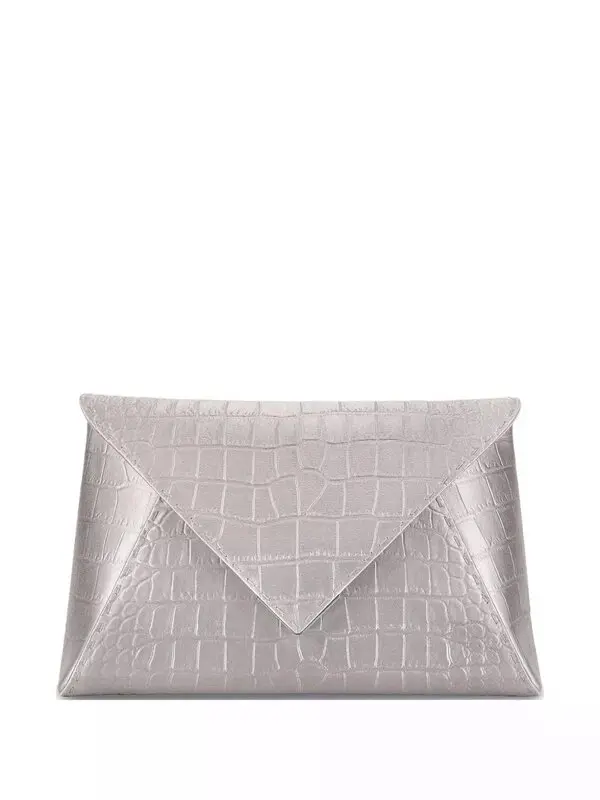 Tyler Ellis Lee Pouchet Clutch Bag - Grey