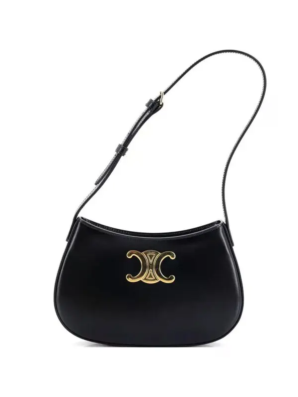Celine Triomphe Tilly Bag Shoulder Bag In Smooth Calfskin