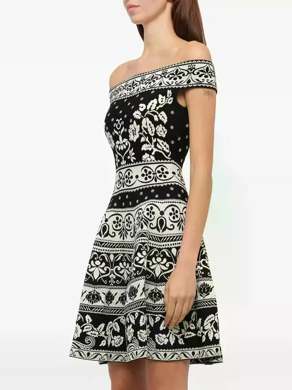 Alexander McQueen Floral Mini Dress