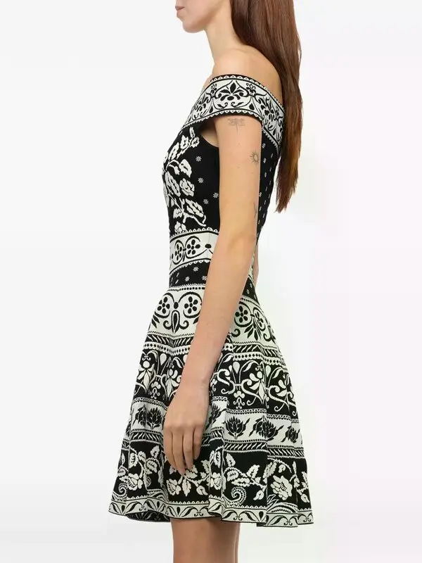Alexander McQueen Floral Mini Dress