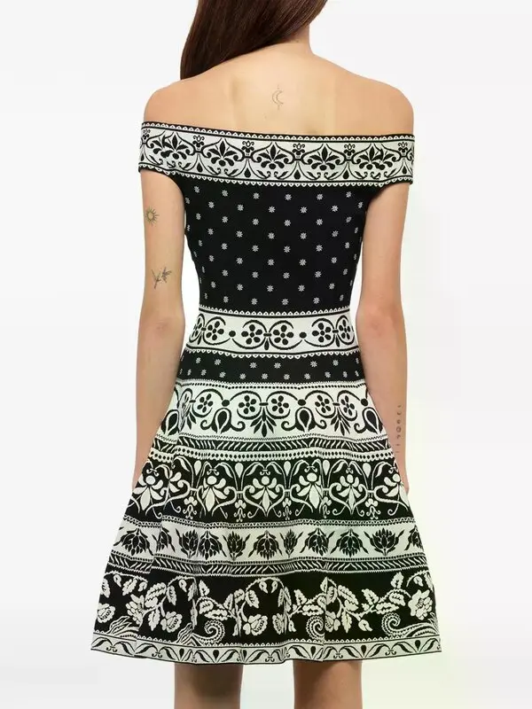 Alexander McQueen Floral Mini Dress