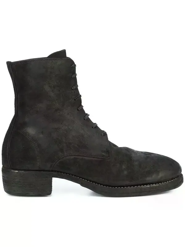 Guidi Leather Lace-up Boots
