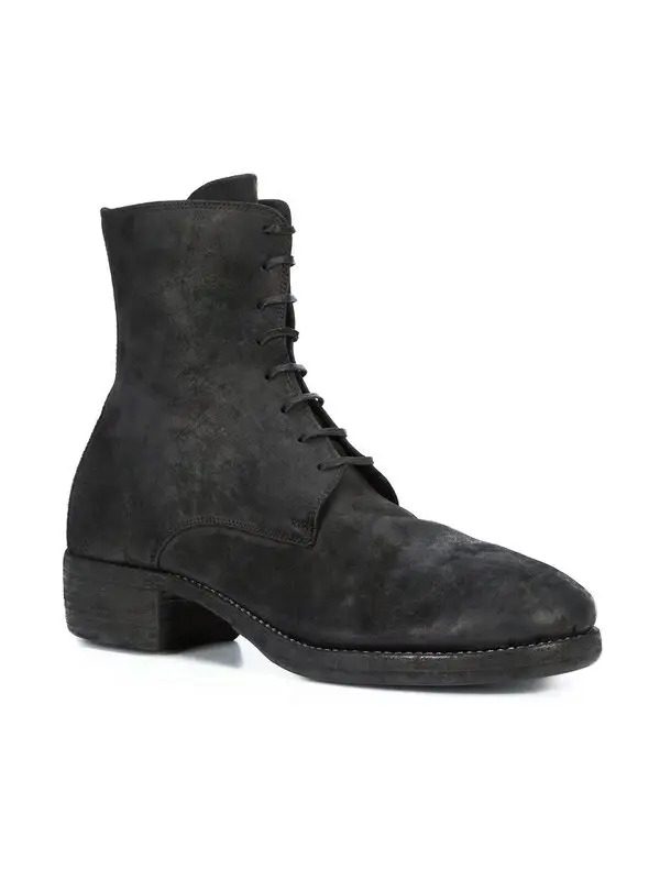 Guidi Leather Lace-up Boots