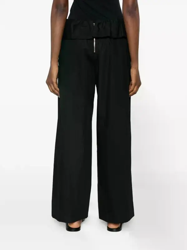 Enza Costa Peplum Drawstring Trousers