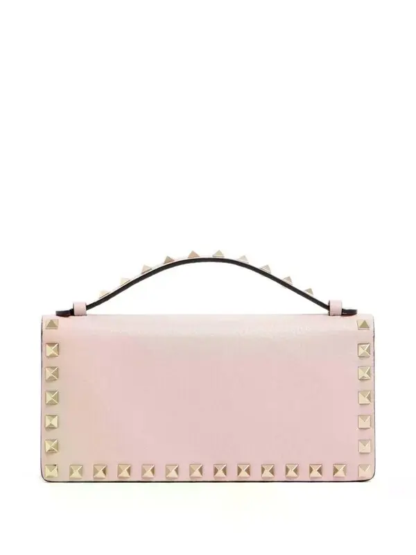 Valentino Garavani Rockstud Wallet With Chain - Pink