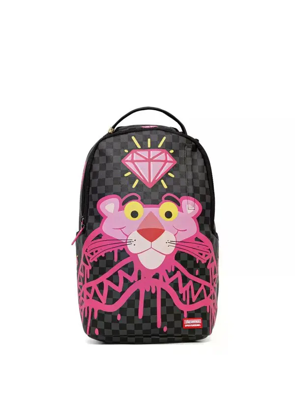 SPRAYGROUND Pink Panther Checkered Backpack