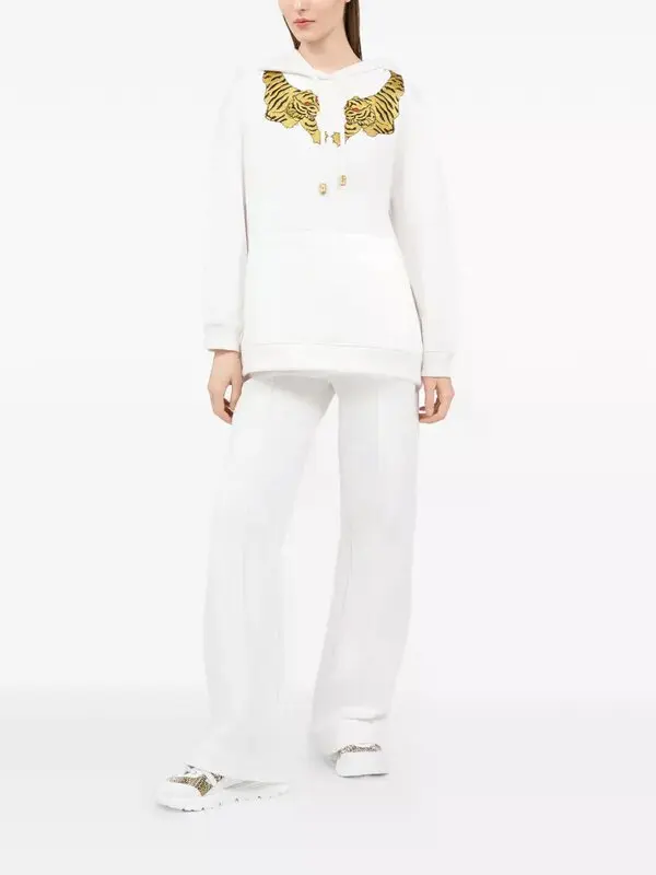 Roberto Cavalli Tiger Patch Hoodie