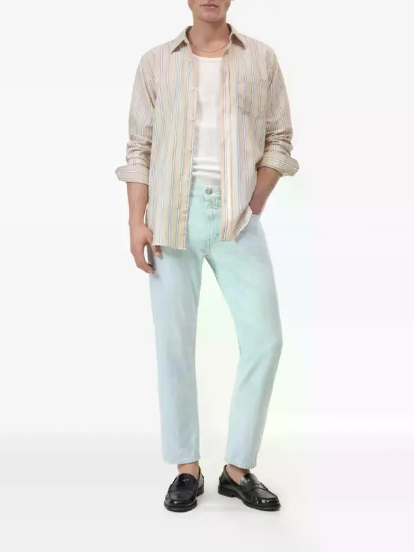 Closed Striped Shirt