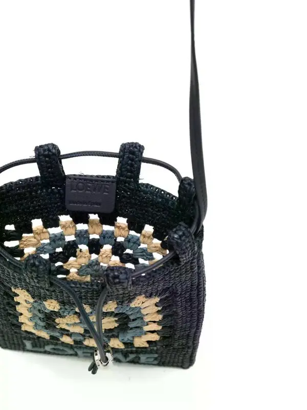 Loewe Crochet-knit Cross Body Bag