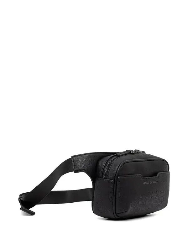 Armani Exchange Pebbled-effect Belt Bag