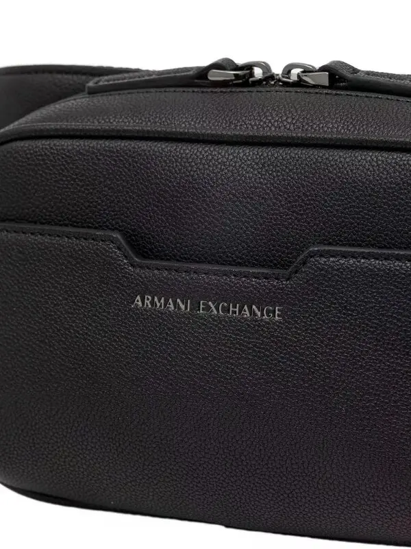 Armani Exchange Pebbled-effect Belt Bag
