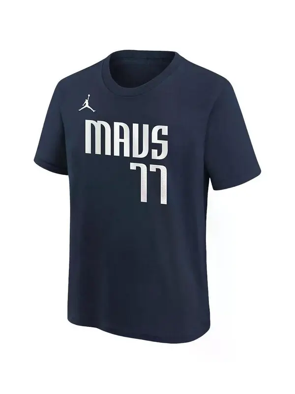 JORDAN X Nba Dallas Mavericks T-shirt - Blue