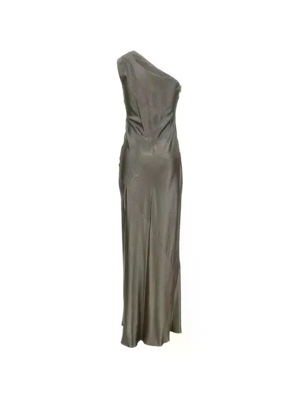 Max Mara One-shoulder Maxi Dress
