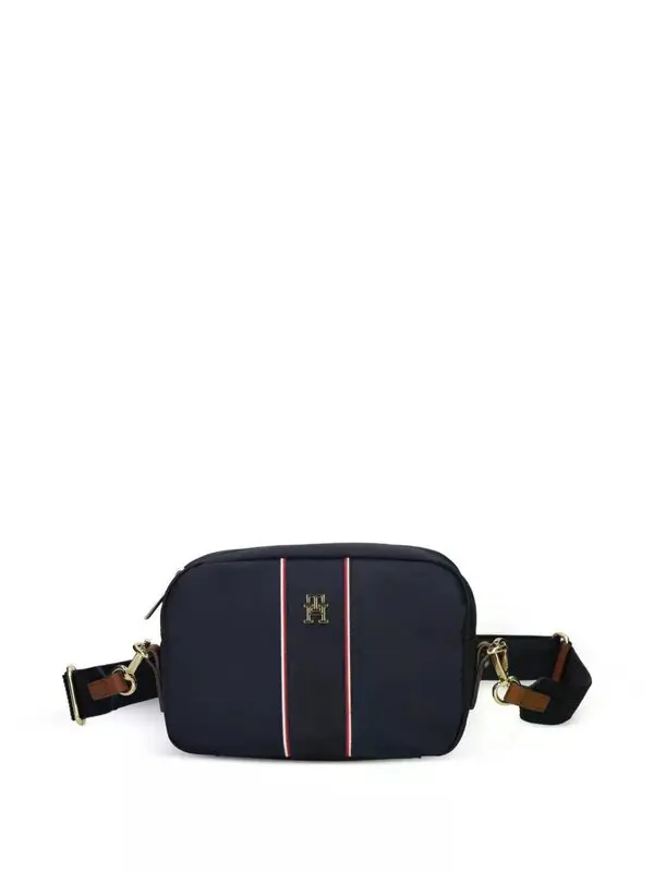 Tommy Hilfiger Logo Stripe Crossbody Bag - Blue