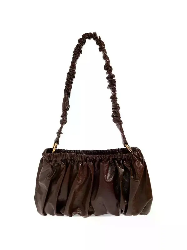 Marni Ruched Leather Tote Bag