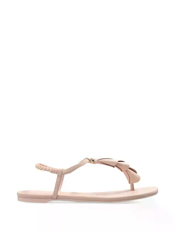 Kate Spade New York Lily Petal Embellished Leather Sandals - Pink