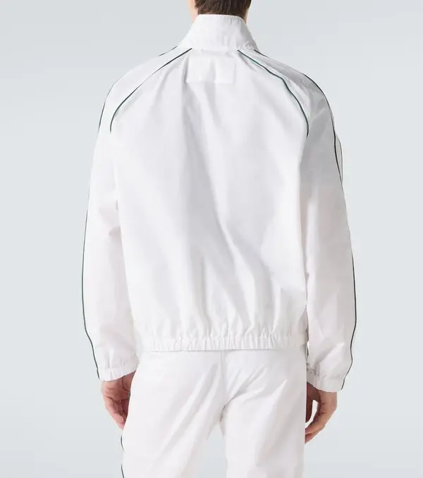 Polo Ralph Lauren Logo Cotton-blend Track Jacket - White