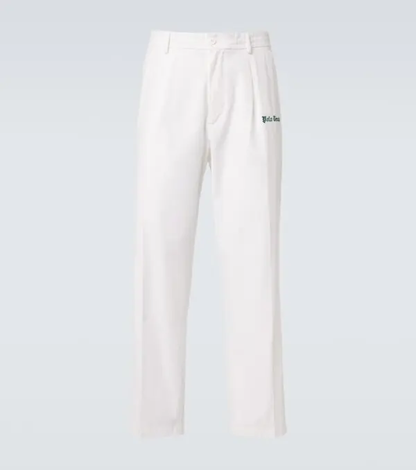 Polo Ralph Lauren Logo Cotton-blend Straight Pants