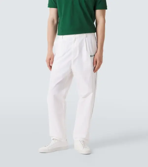 Polo Ralph Lauren Logo Cotton-blend Straight Pants