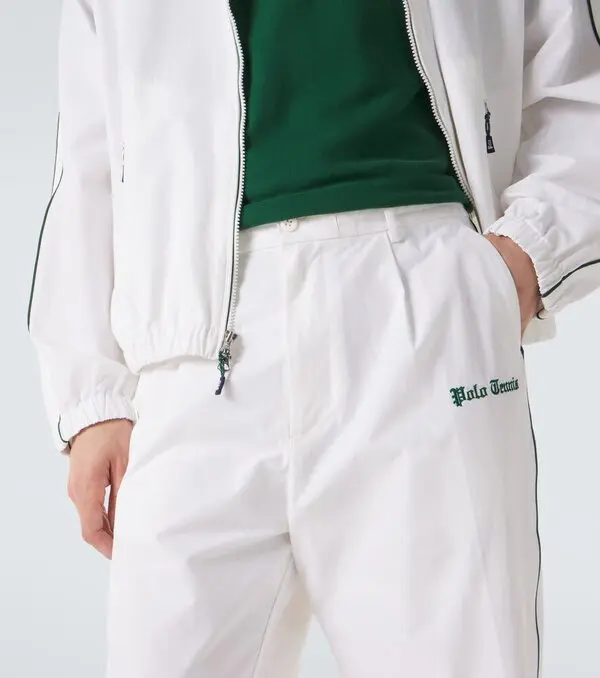 Polo Ralph Lauren Logo Cotton-blend Straight Pants