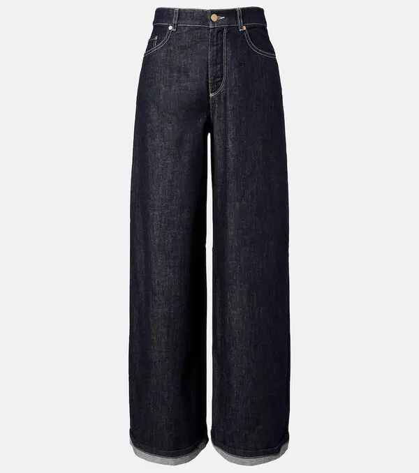 Max Mara Wide-leg Jeans - Blue