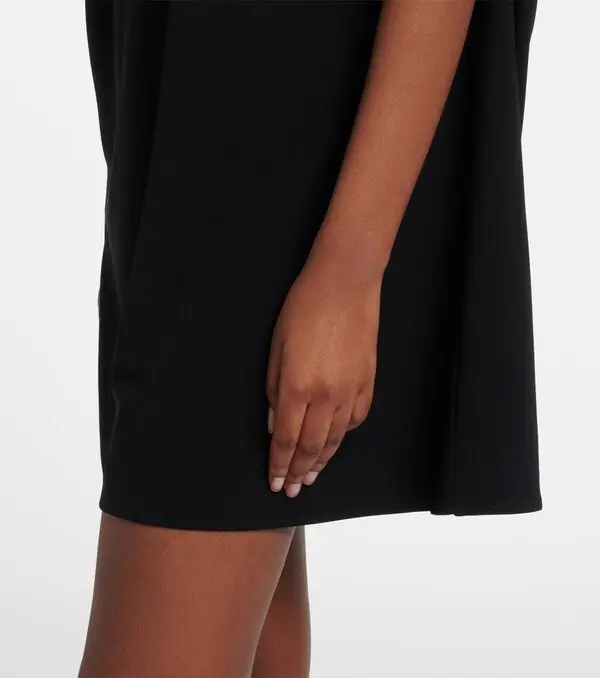 Sportmax Draped Crêpe Mini Dress