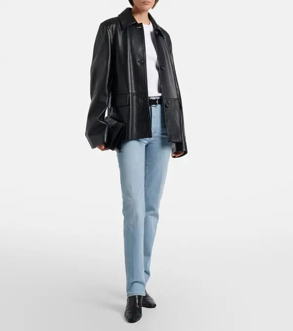 FRAME Le Sleek Long Straight Jeans
