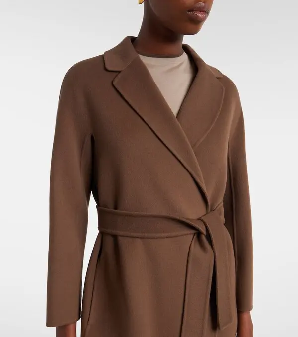 Max Mara Wool Wrap Coat