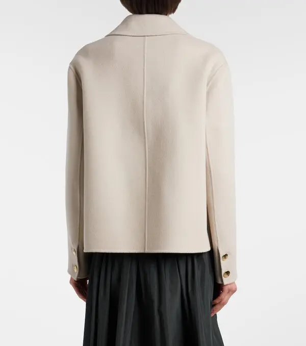 Max Mara Virgin Wool Jacket - Beige