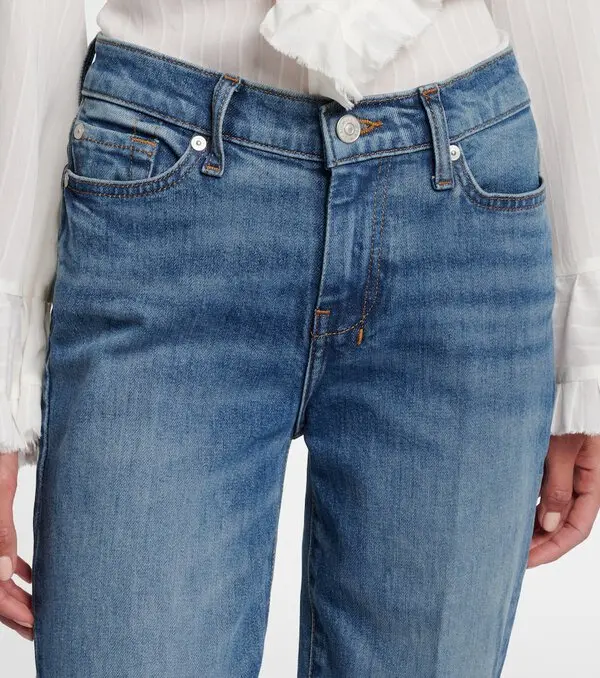 7 For All Mankind Dojo Flared Jeans - Blue