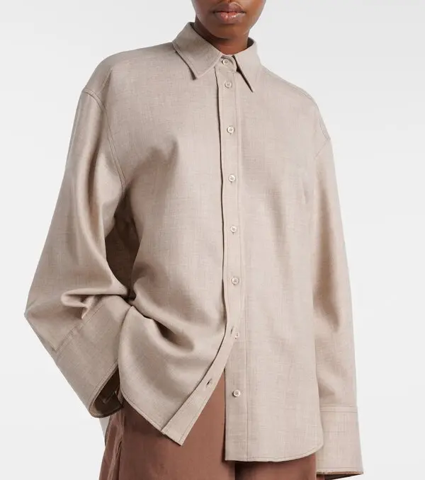 Brunello Cucinelli Virgin Wool Shirt