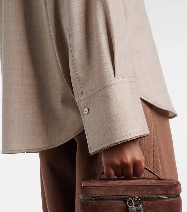 Brunello Cucinelli Virgin Wool Shirt