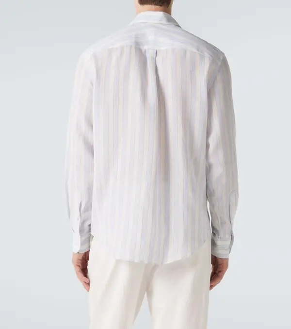 Dunhill Striped Linen Shirt