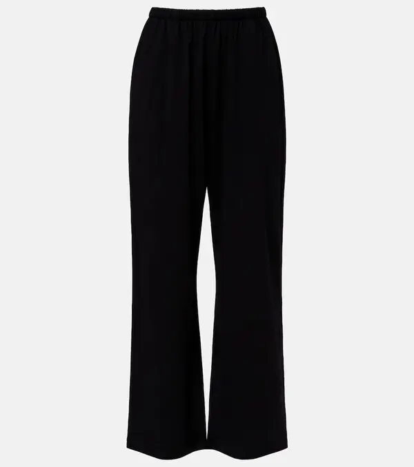 Wardrobe.NYC Cotton Pajama Pants - Black