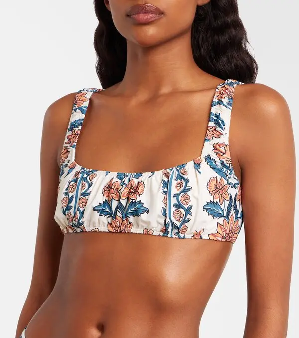 MONTCE Zoe Floral Bikini Top - Multicoloured