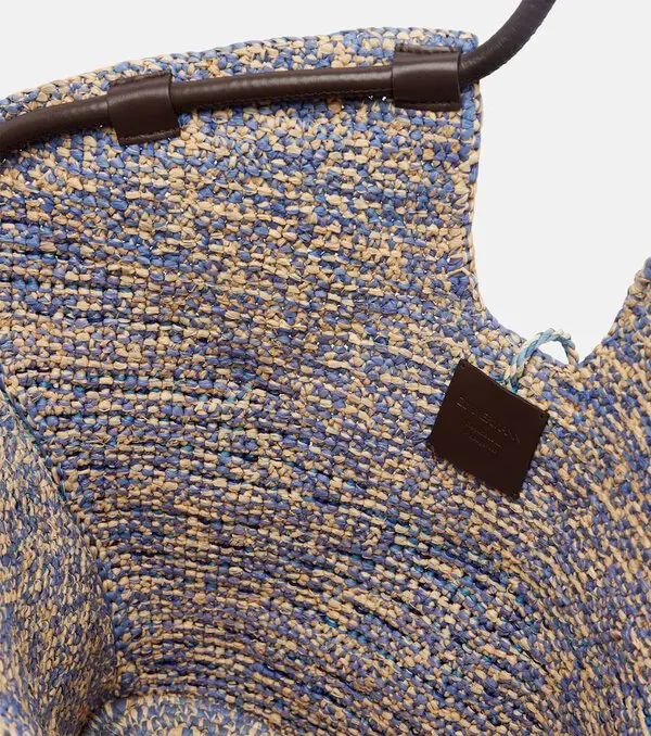 Zimmermann Fringed Raffia Tote Bag