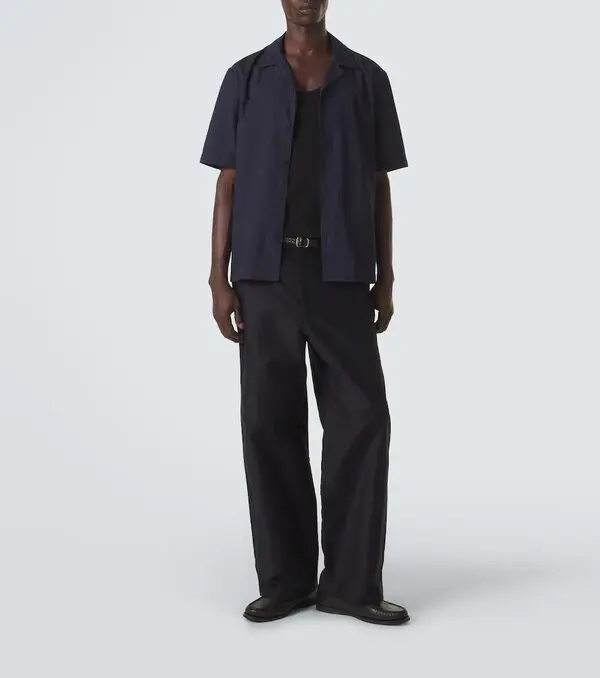 Sunspel Striped Cotton Shirt