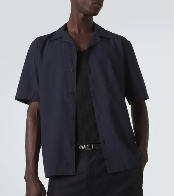 Sunspel Striped Cotton Shirt