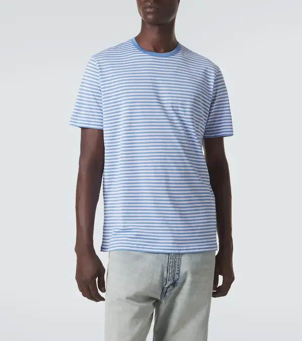 Sunspel Striped Cotton T-shirt