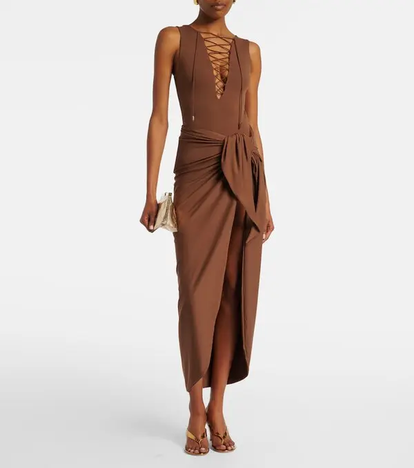 TALLER MARMO Two-piece Swimsuit And Cover-up Set