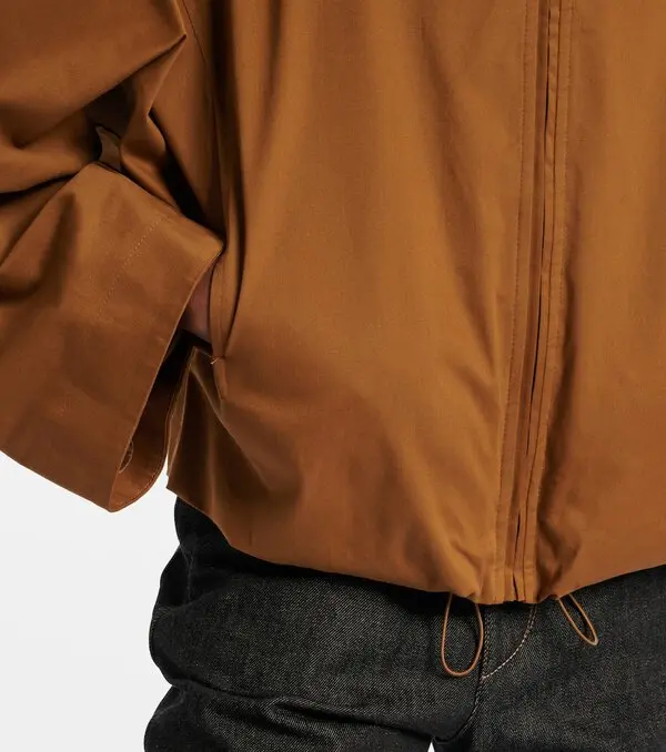 Nour Hammour Francois Cotton-blend Jacket