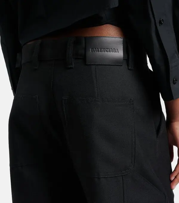 Balenciaga Wool Cargo Pants