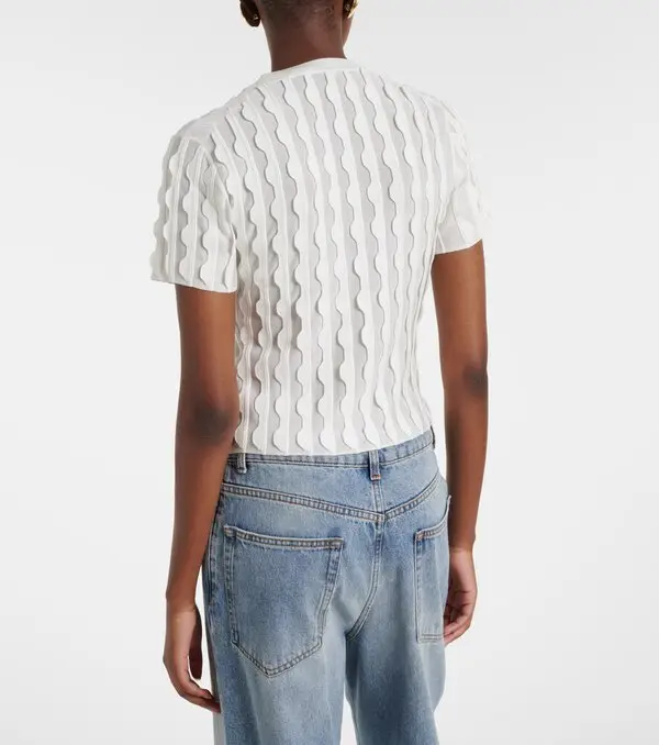 Simkhai V-neck Knitted Top