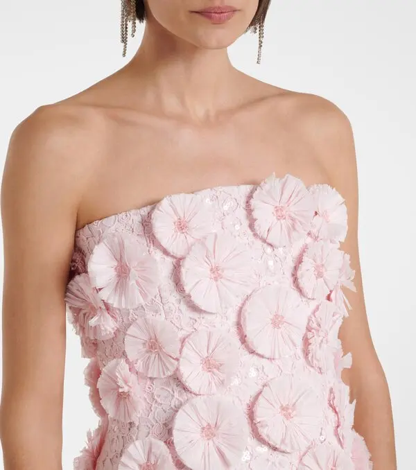 Simkhai Holland Embellished Bustier Dress