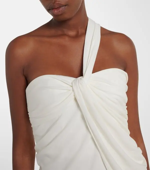 Simkhai Draped Jersey Top