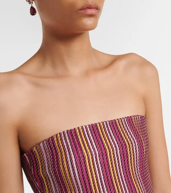 Simkhai Soleil Striped Midi Dress - Multicoloured