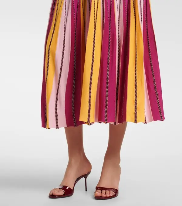Simkhai Soleil Striped Midi Dress - Multicoloured