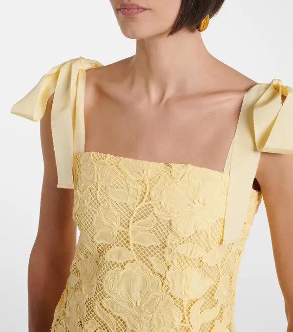 Simkhai Marigolde Lace Mini Dress