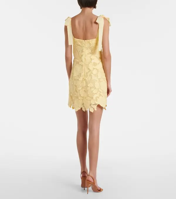 Simkhai Marigolde Lace Mini Dress